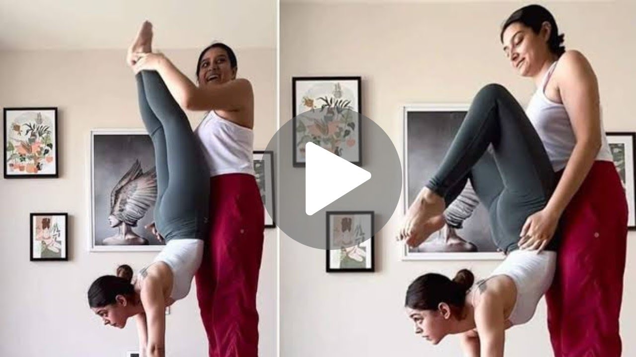 1-Minute Full Body Stretch Yoga with Lisa Yogi | Basic Stretching for ...