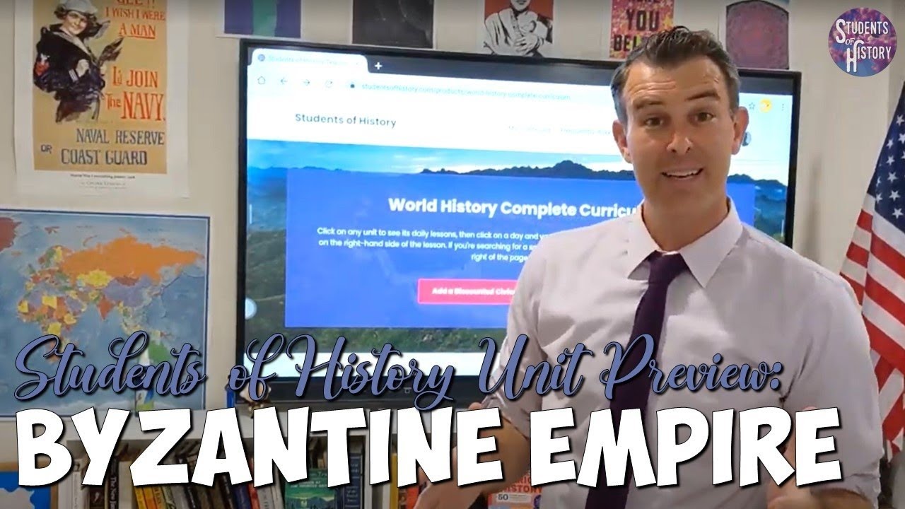 Byzantine Empire Unit Plan for World History Classrooms - YouTube