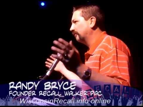 Randy Bryce at Recall Walker pac Barrymore Rally - YouTube