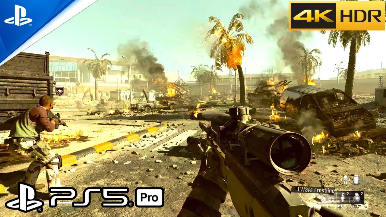 (PS5 Pro) War in Middle Eastern Airport 1991 | Realistic Gameplay 4K ...