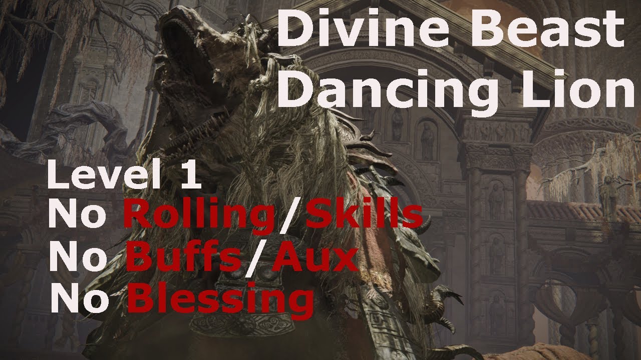 Divine Beast Dancing Lion RL1 No Roll/Block/Skills No Buffs/Aux ...