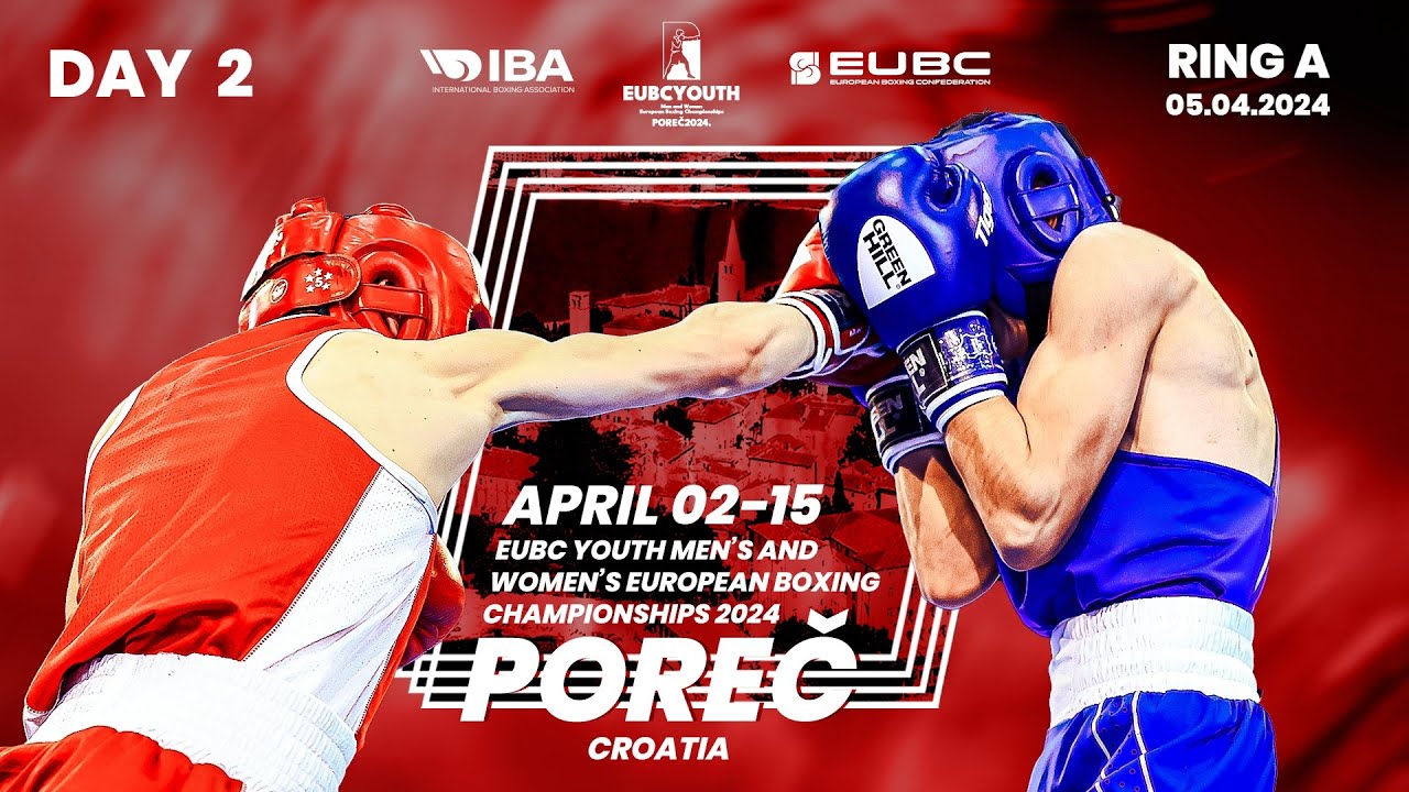 Day 2 | Ring A | EUBC Youth Men & Women European Boxing Championships ...