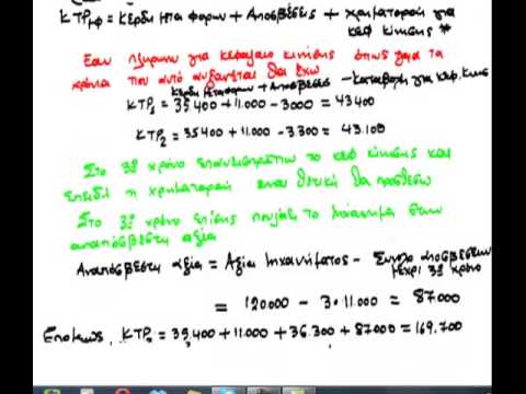 καθαρή παρούσα αξία - ΔΕΟ 31 - Τόμος Β - Άσκηση - YouTube