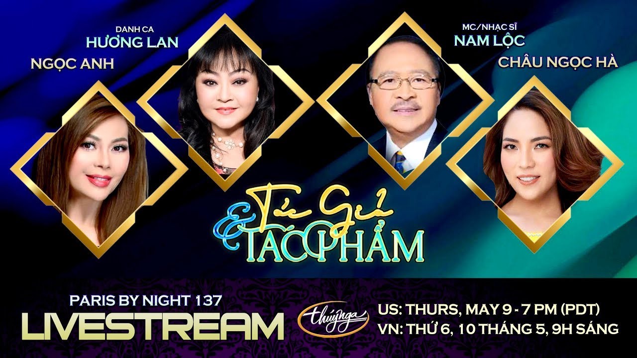 Livestream giới thiệu PBN137 với MC Nam Lộc, Danh Ca Hương Lan, Ngọc ...