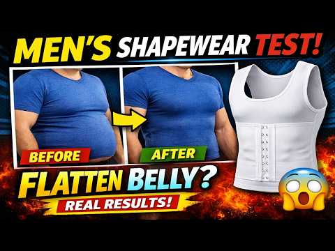 Men’s Shapewear Review: Does This Men’s Compression Vest Really Flatten Belly?