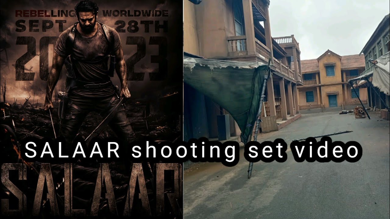 SALAAR shooting set - YouTube
