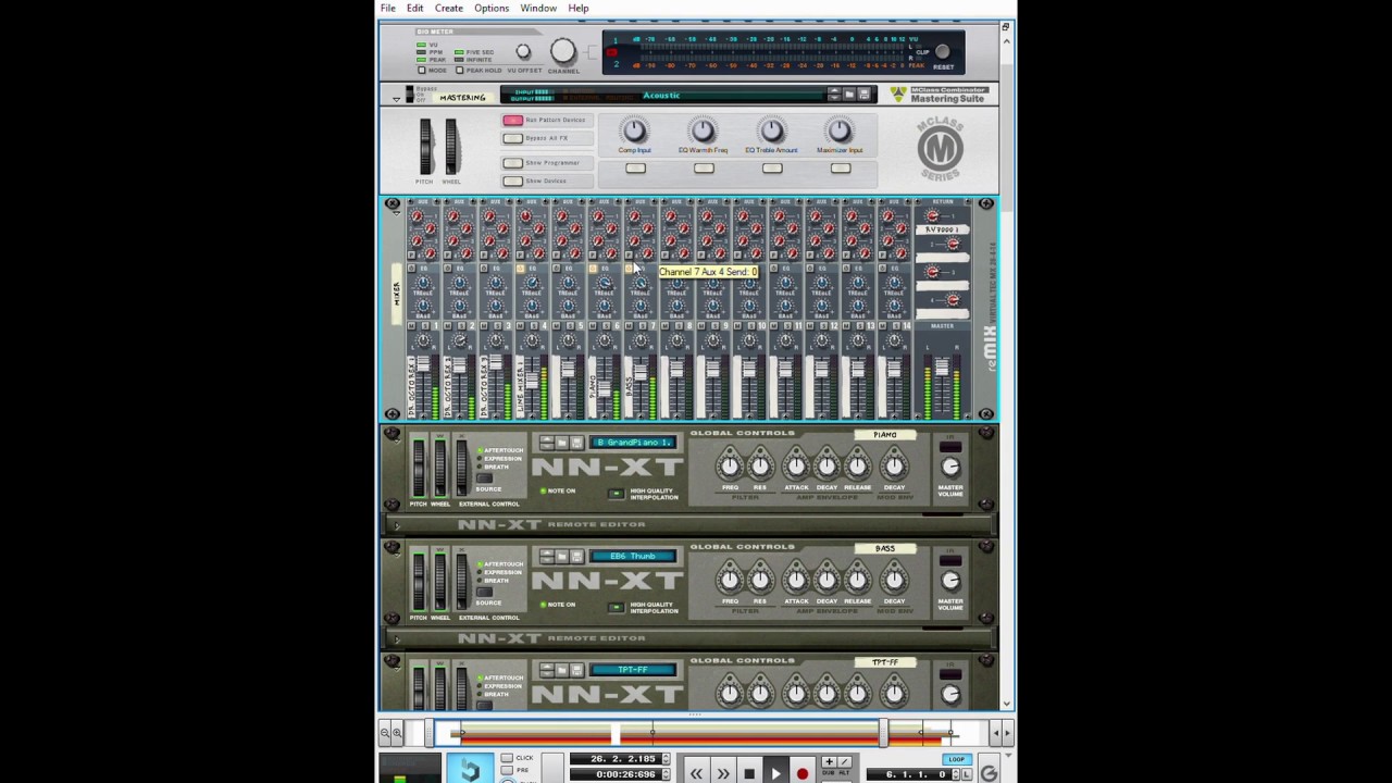 Trompetas NN-XT tpt ff para reason propellerhead - YouTube