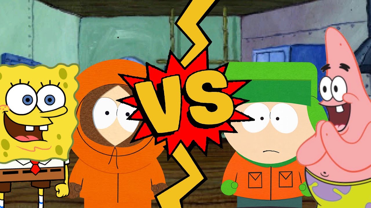 M.U.G.E.N. Battles | SpongeBob/Kenny McCormick vs Patrick Star/Kyle ...
