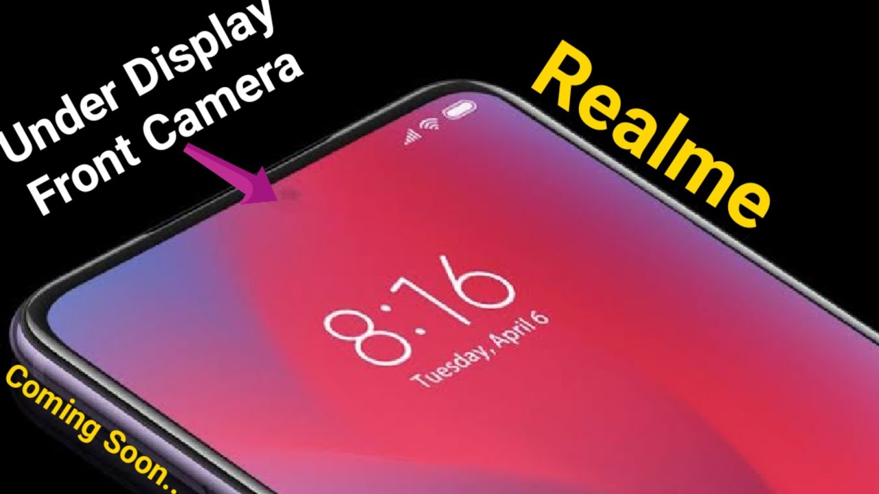 Realme Under Display front Camera Phone Coming soon Amazing news🔥🔥🔥 ...