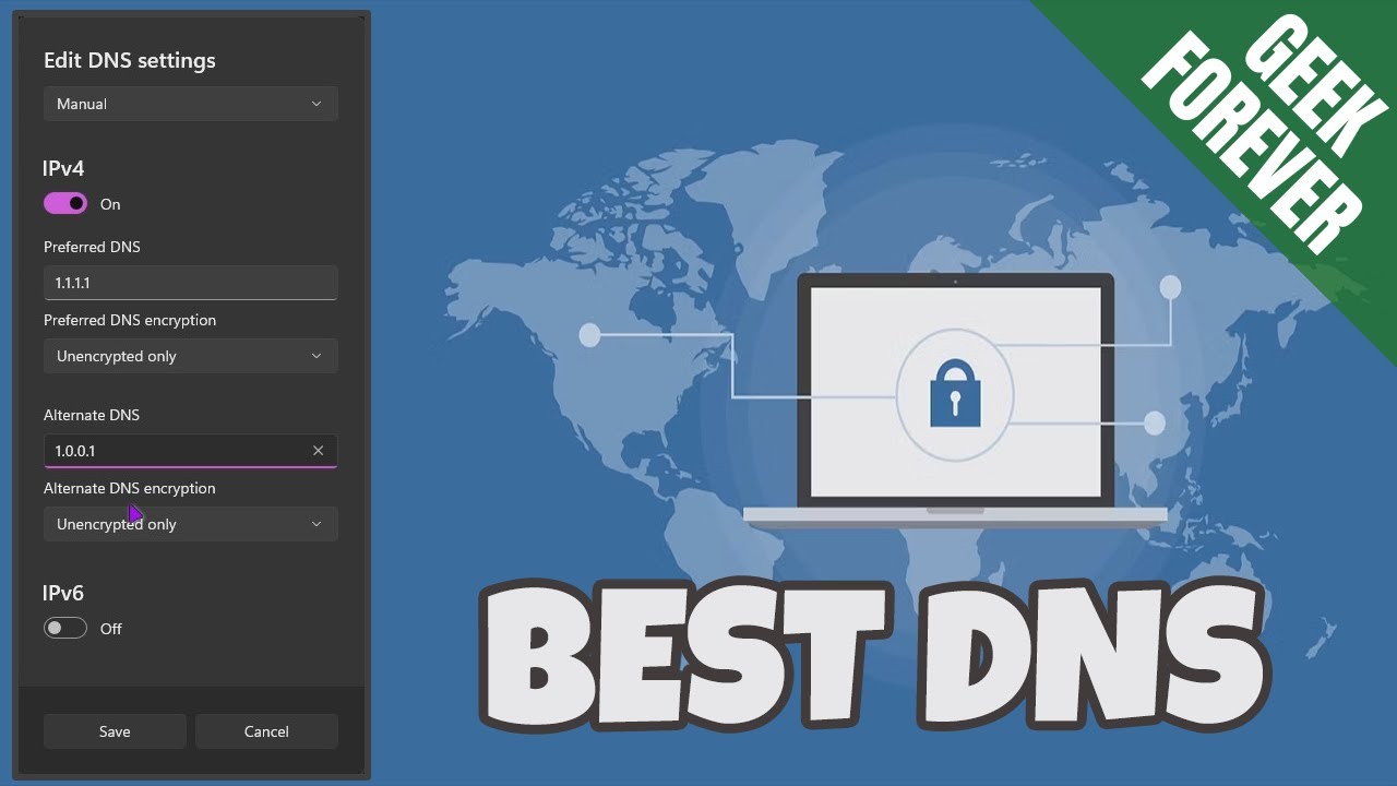 🖥️Best DNS for Gaming in Windows 11 (Quick Setup) - YouTube
