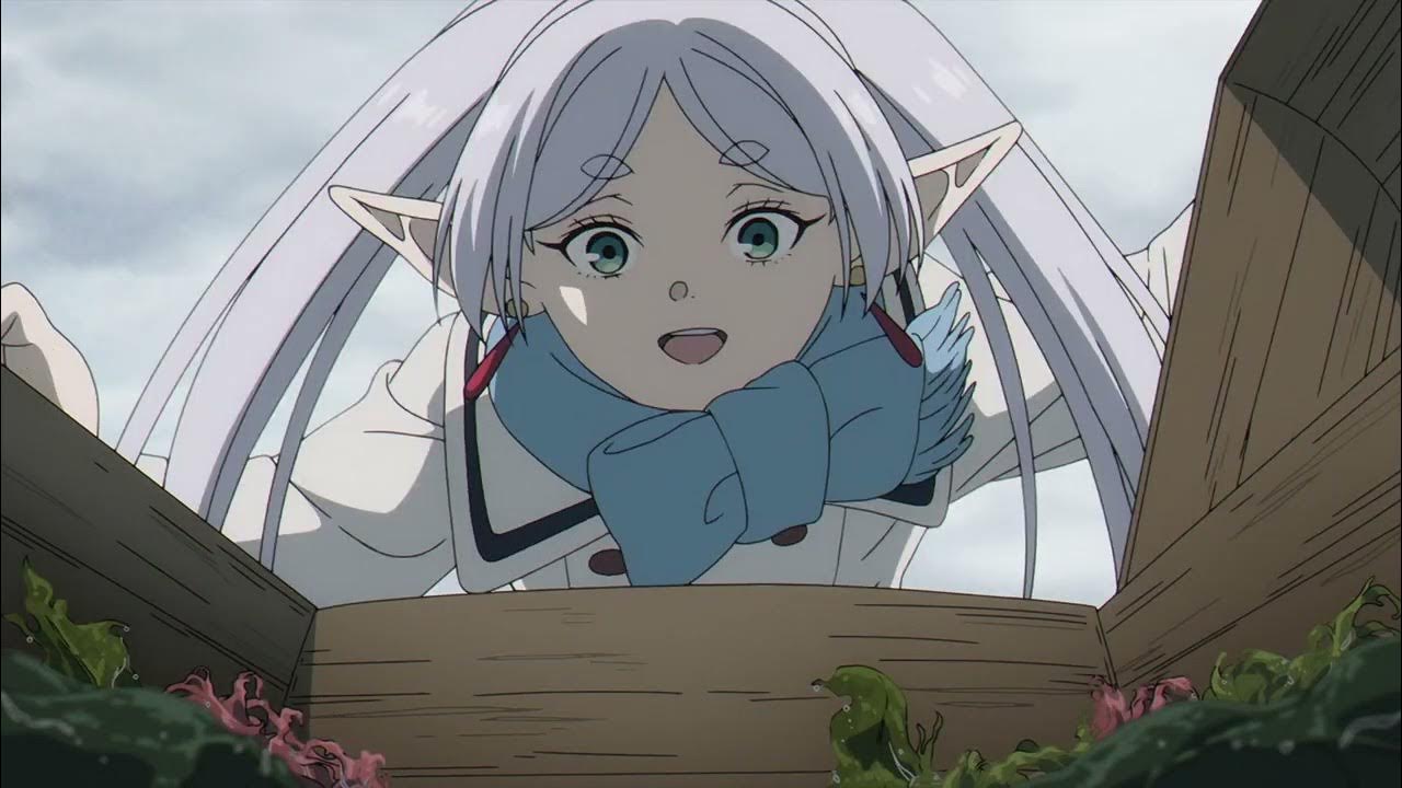 Фрирен ( ´ з `)ノ～ ♡ Все смешные и милые моменты 🐈💼 「Провожающая в ...