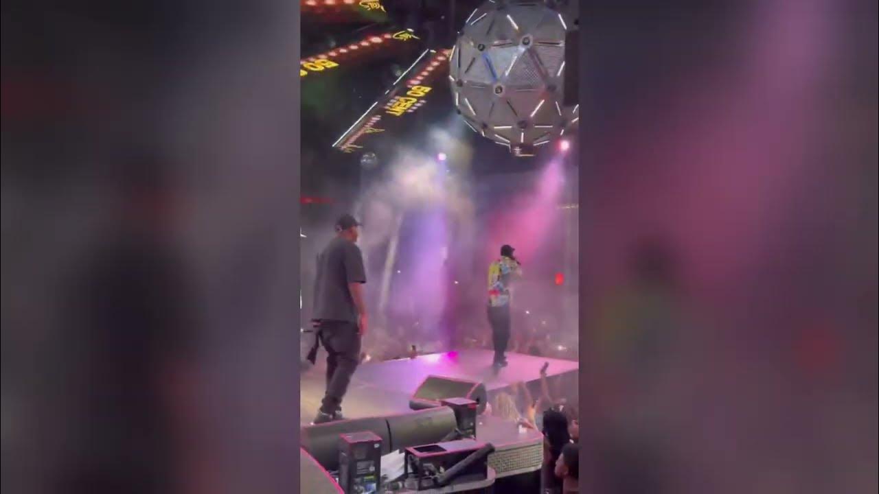 50 Cent Brings Out Cam'ron on Stage in Las Vegas - YouTube