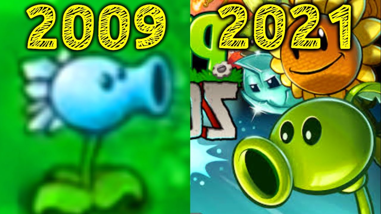 Evolution of Plants Vs Zombies Games 2009-2021 - YouTube