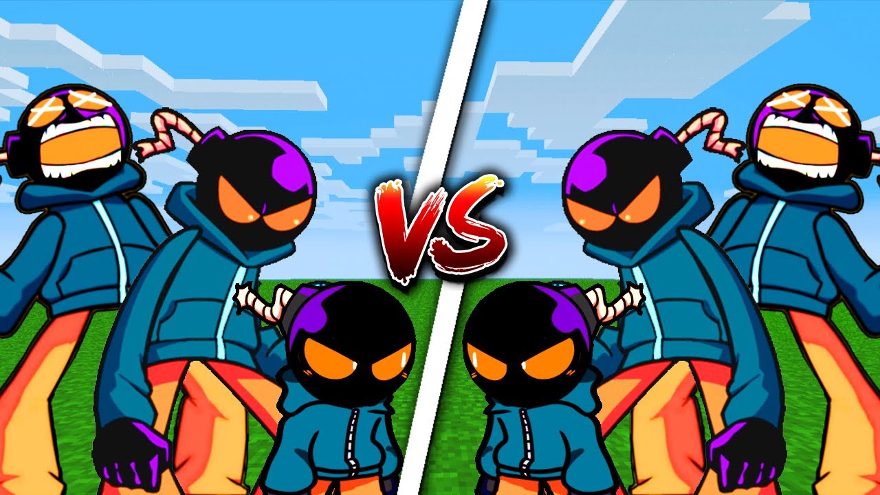 Whitty Brothers vs Whitty Brothers in Minecraft|Friday Night Funkin Mod ...