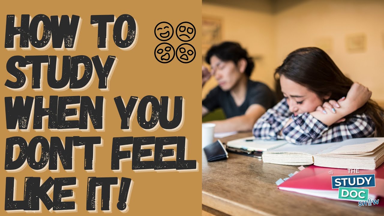 3 Strategies For Studying When You Don't Feel Like It! #StudyMotivation ...