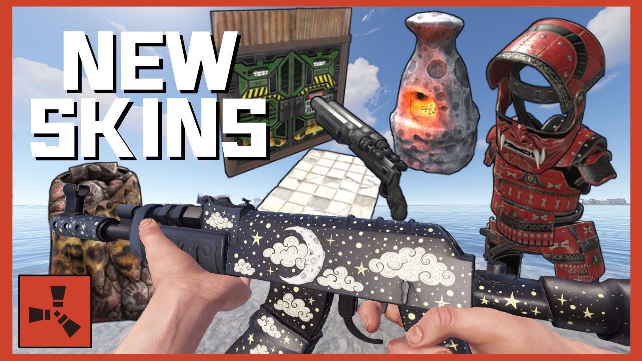 Rust New skins updated on September 28th｜Starry Dream,Ronin Helmet ...