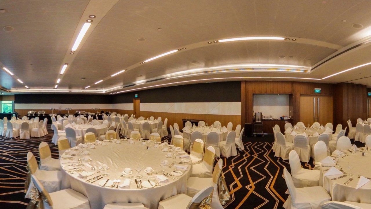Suntec 360 | Room 331-332 | sqm | guests | Buffet - YouTube
