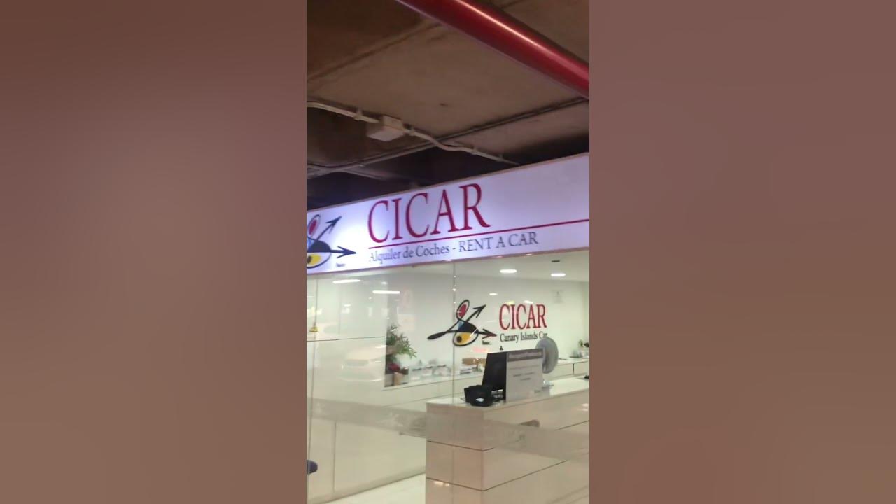 🚗 CICAR - step 2. Rental Car Pickup – How to Get to Your Car at LPA Airport, Gran Canaria - YouTube