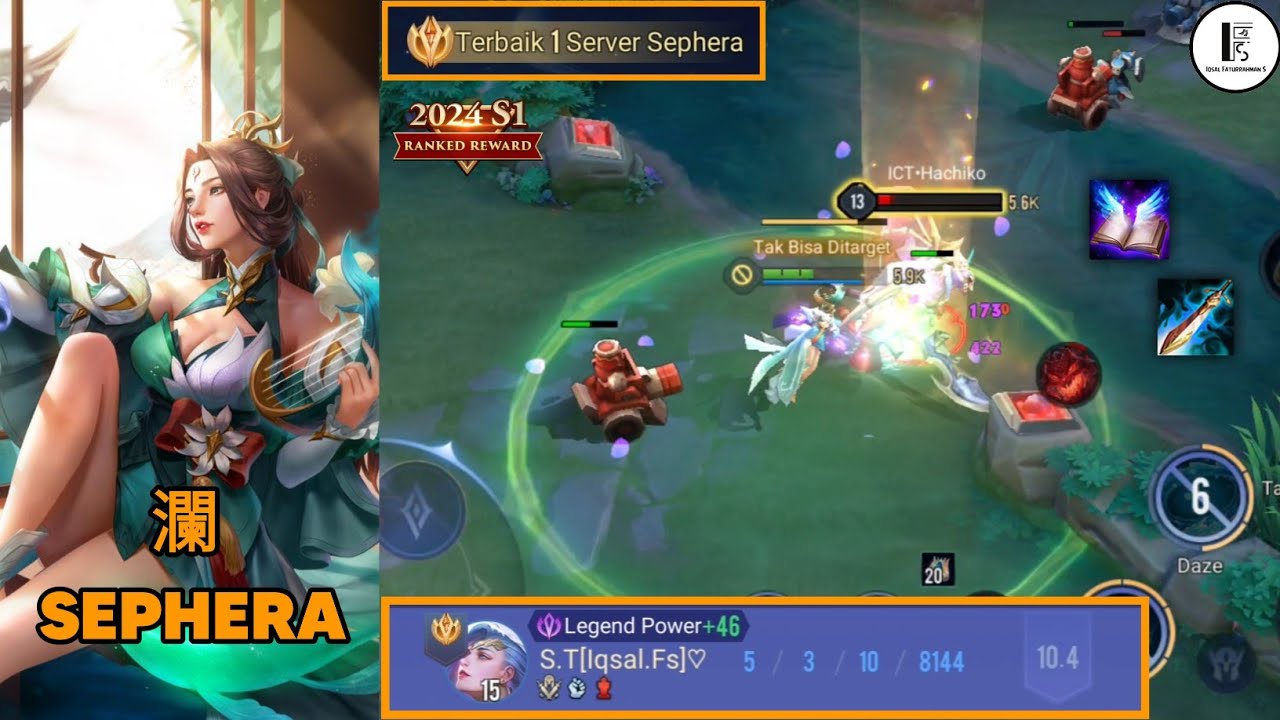 AOV (Sephera) | Nah gini dong kompak | Support Gameplay - YouTube