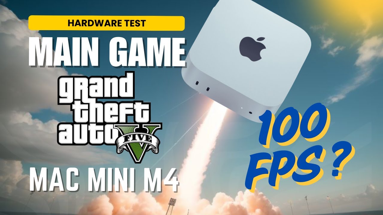 Main Games GTA V di Mac Mini M4 Dapat 100 FPS ? - YouTube
