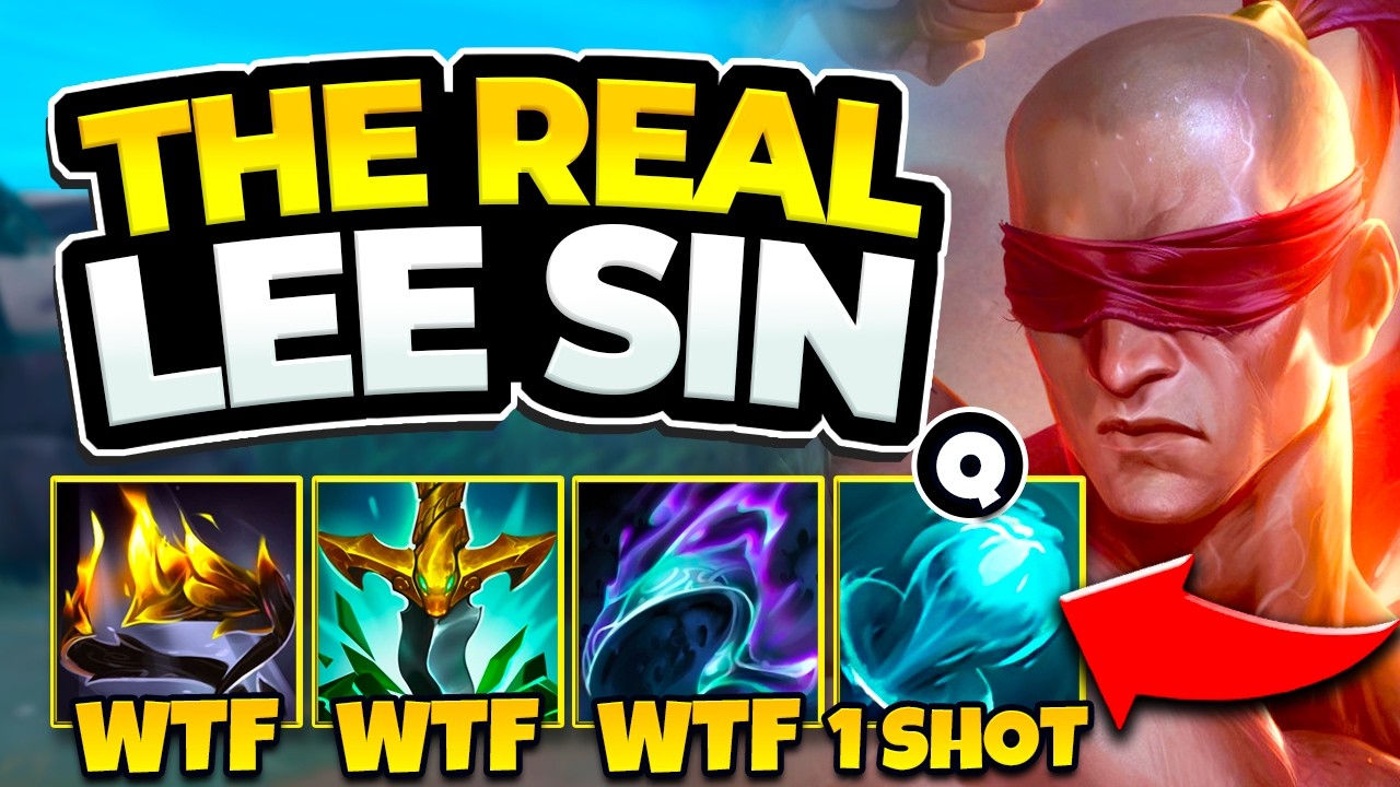 STOP PLAYING LEE SIN WRONG! THIS IS THE TRUE CARRY BUILD! (INSANE ONE SHOTS) - YouTube