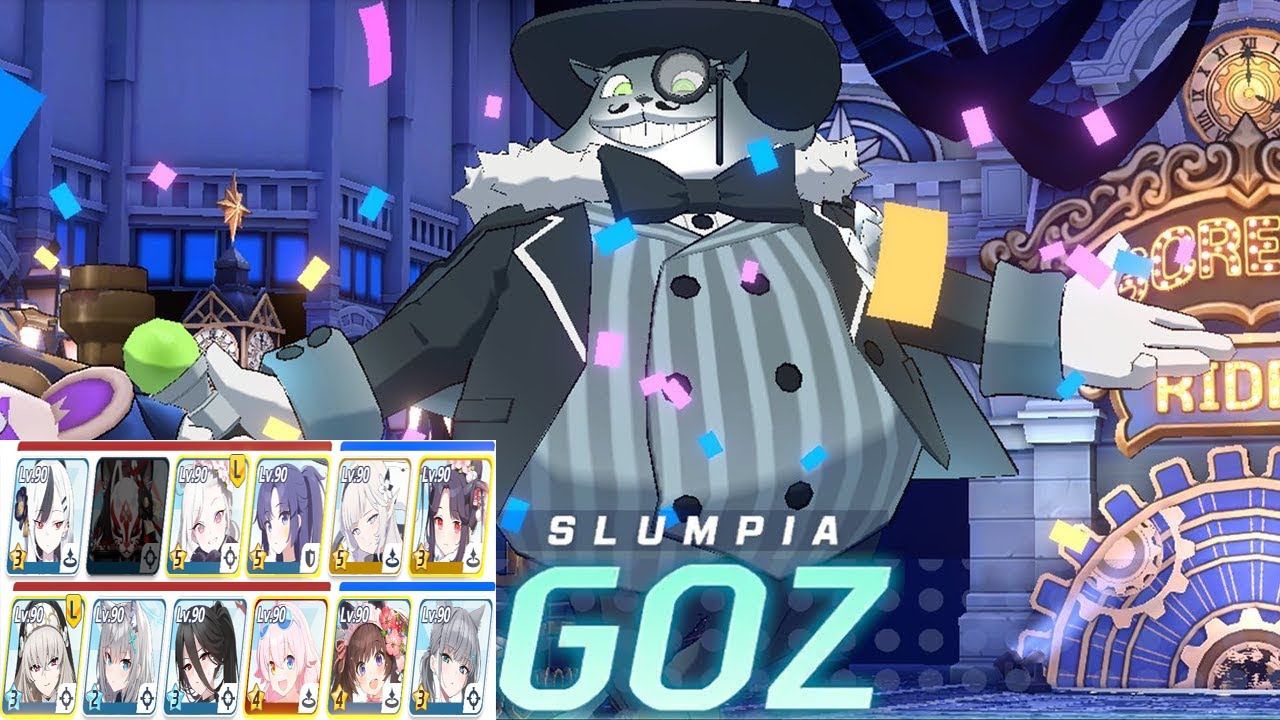 Blue Archive Goz Indoor Torment 2 Team - YouTube