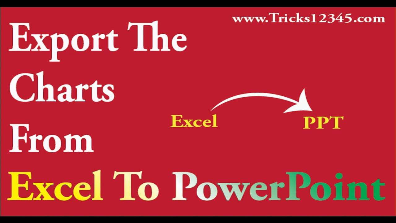 export-the-charts-from-excel-to-powerpoint-using-vba-macros-youtube