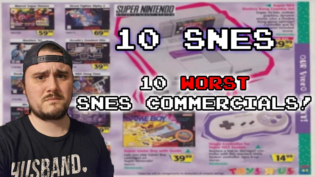 10 Worst SNES Commercials! - YouTube