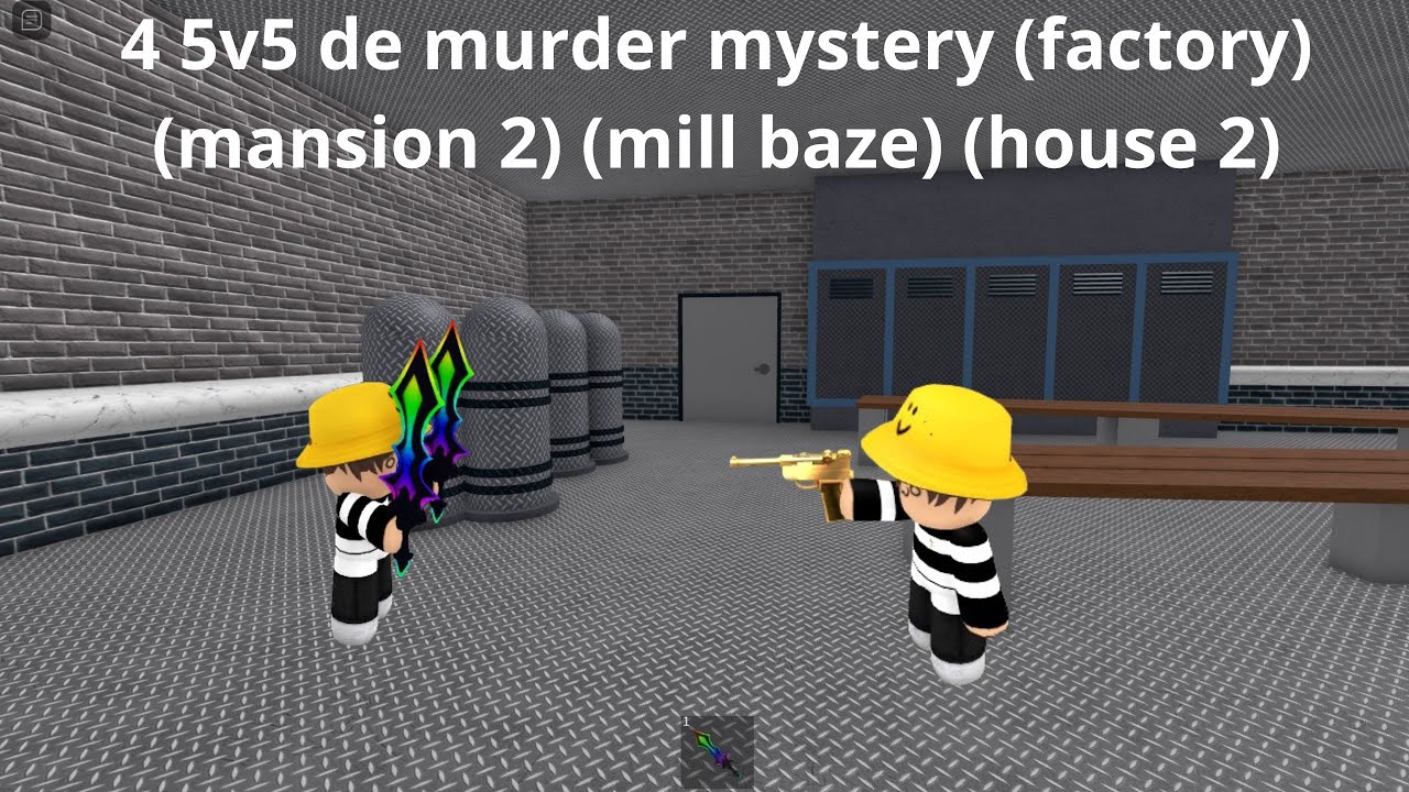 Jogando 5v5 de MM2. - YouTube