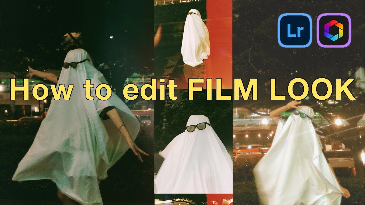 How to edit ghost photoshoot photos Tiktok + lightroom + Afterlight ...