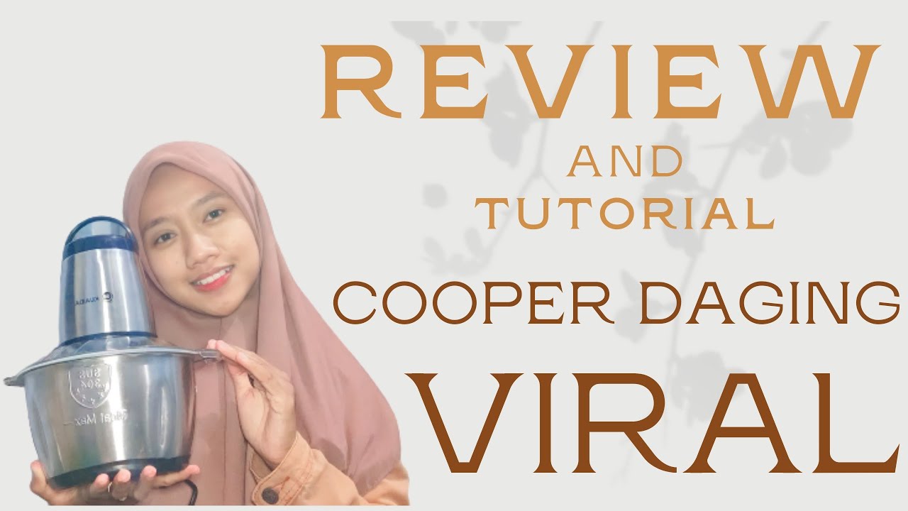 REVIEW COOPER BLENDER VIRAL (COOPER DAGING) - YouTube
