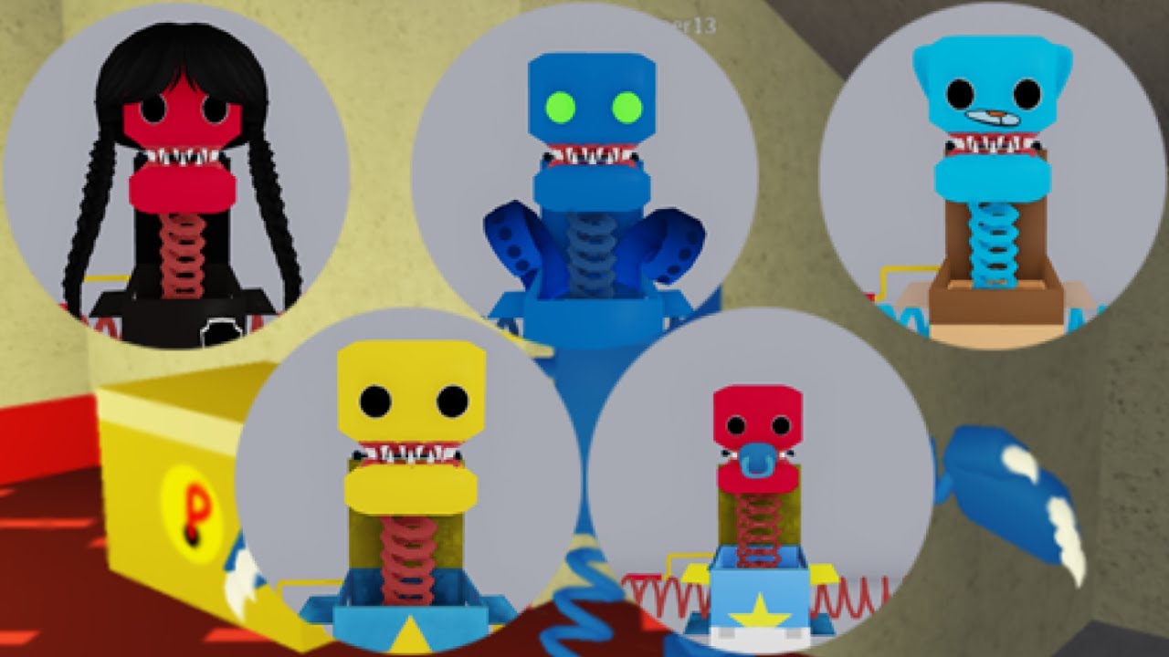 UPDATE 7 😱 How to get ALL 5 NEW CHARACTERS BOXY BOO MORPHS! | Roblox ...