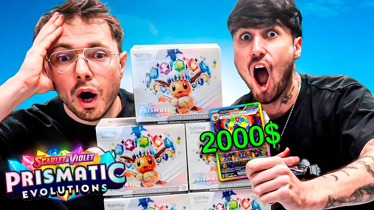 BUSCAMOS la CARTA de 2000$! PRISMATIC EVOLUTION + SORTEO - YouTube