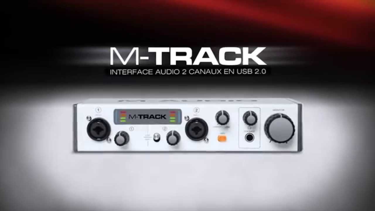 M-AUDIO M-TRACK 2 : Interface audio 2 canaux USB (La Boite Noire) - YouTube