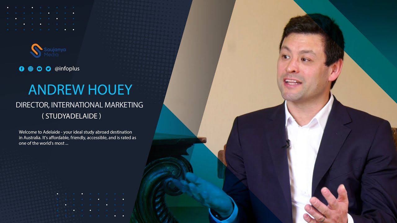 Andrew Houey Director, International Marketing StudyAdelaide - YouTube