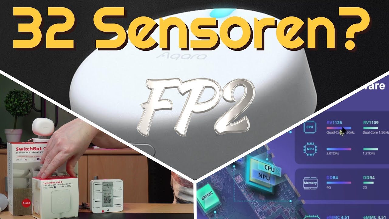 Aqara FP2 wird Hammer und auch schnell? Neue Mattergeräte kommen - Switchbot / Meross etc ...