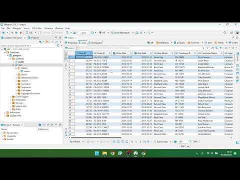 Import data CSV ke PostgreSQL menggunakan DBeaver - YouTube