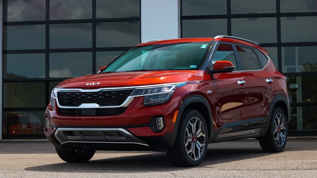 2023 Kia Seltos Startup, Exhaust ,Walkaround and Review - YouTube