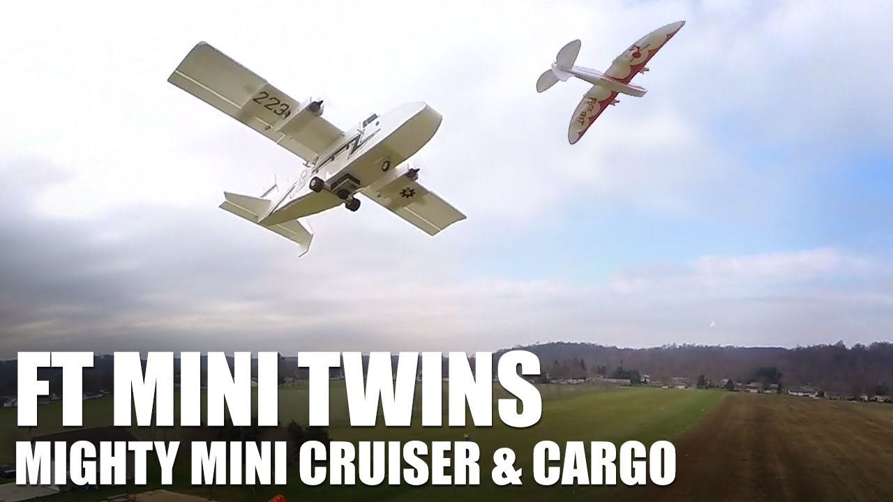Flite Test | Mighty Mini Twins (Cruiser and Guinea) - YouTube