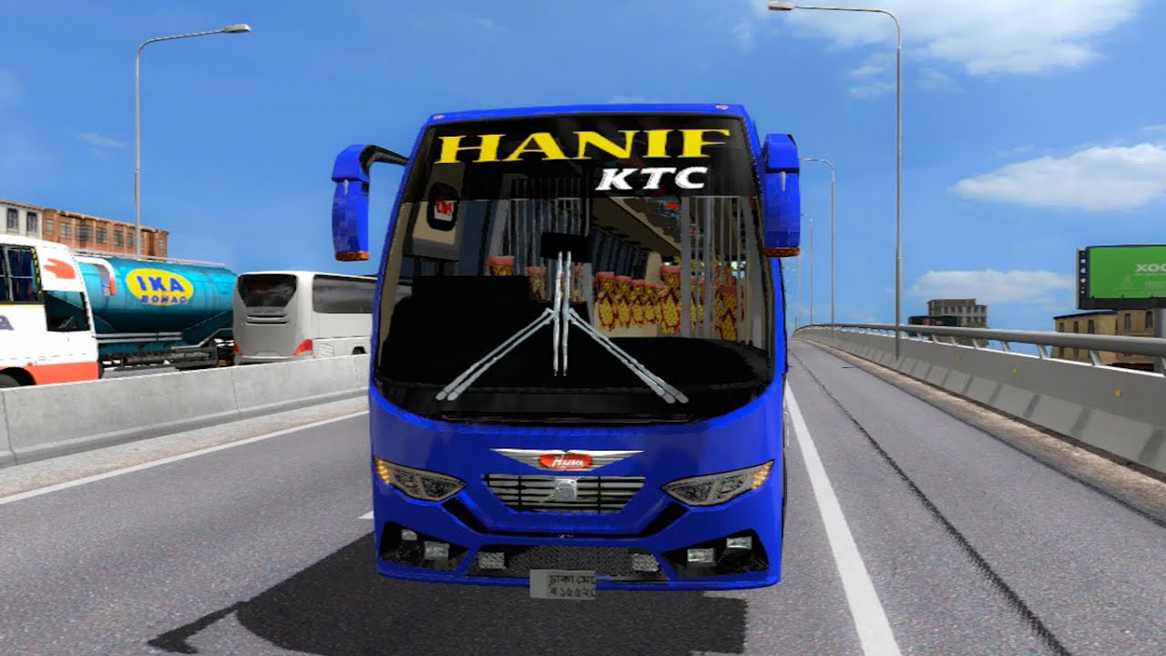 HANIF KTC ।। রাস্তার মাঝে যখন তেল শেষ হয়ে যায় ! ETS 2 NEW BUS MOD ...