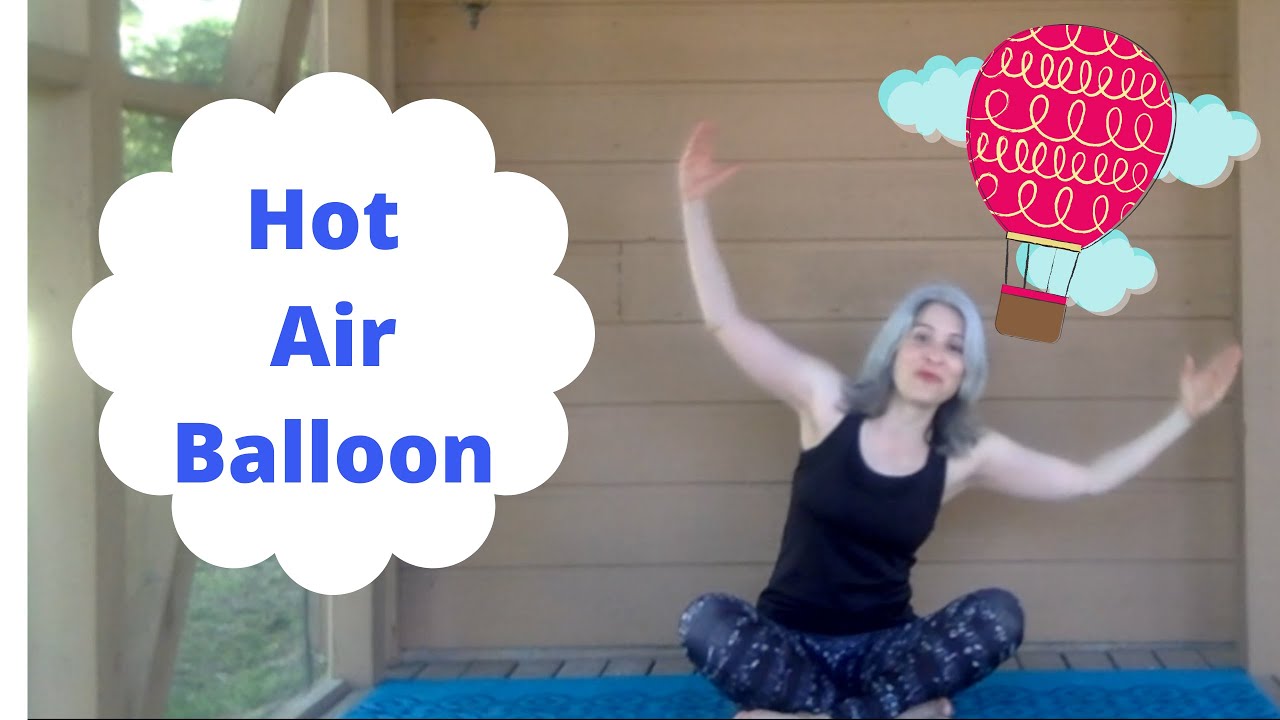 Kids Yoga: Hot Air Balloon - YouTube