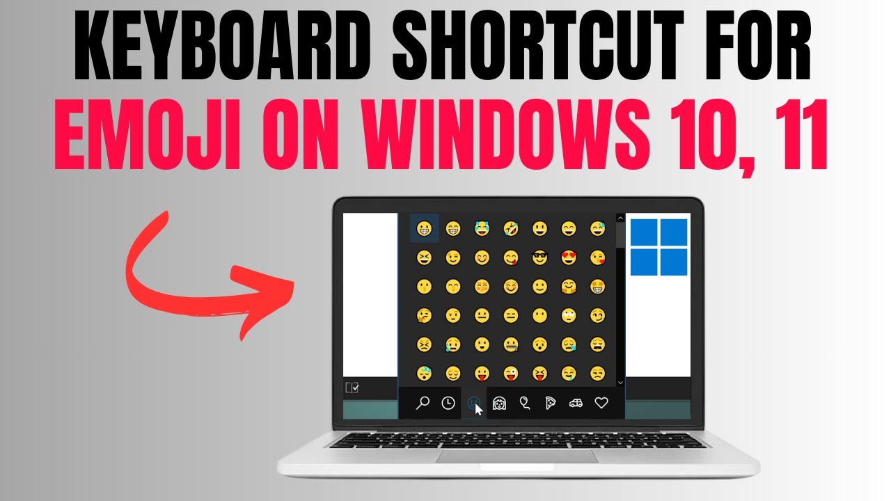 Keyboard Shortcut For Emojis On Windows 10, 11 PC - 2025 Tutorial - YouTube