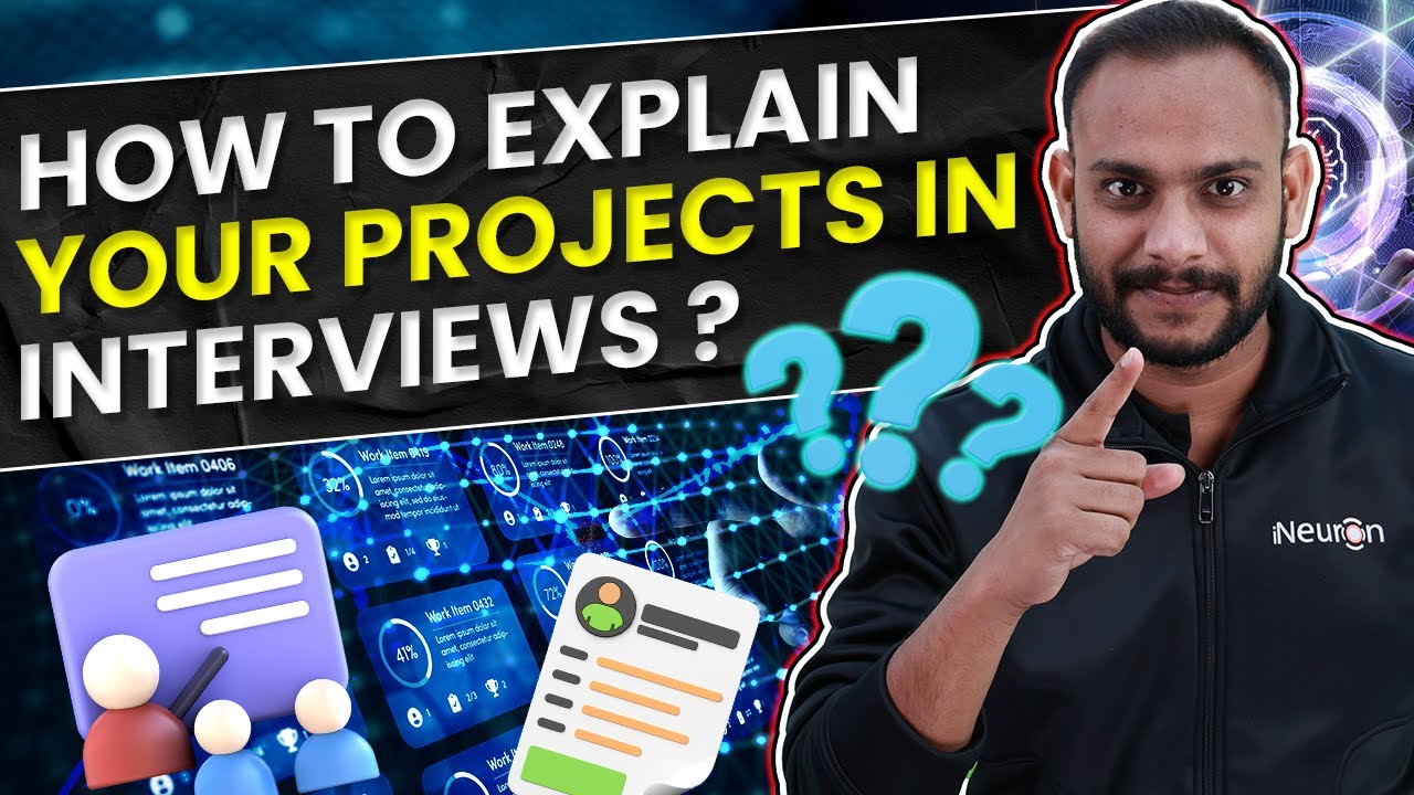 How To Explain Your Project In Interviews | iNeuron - YouTube