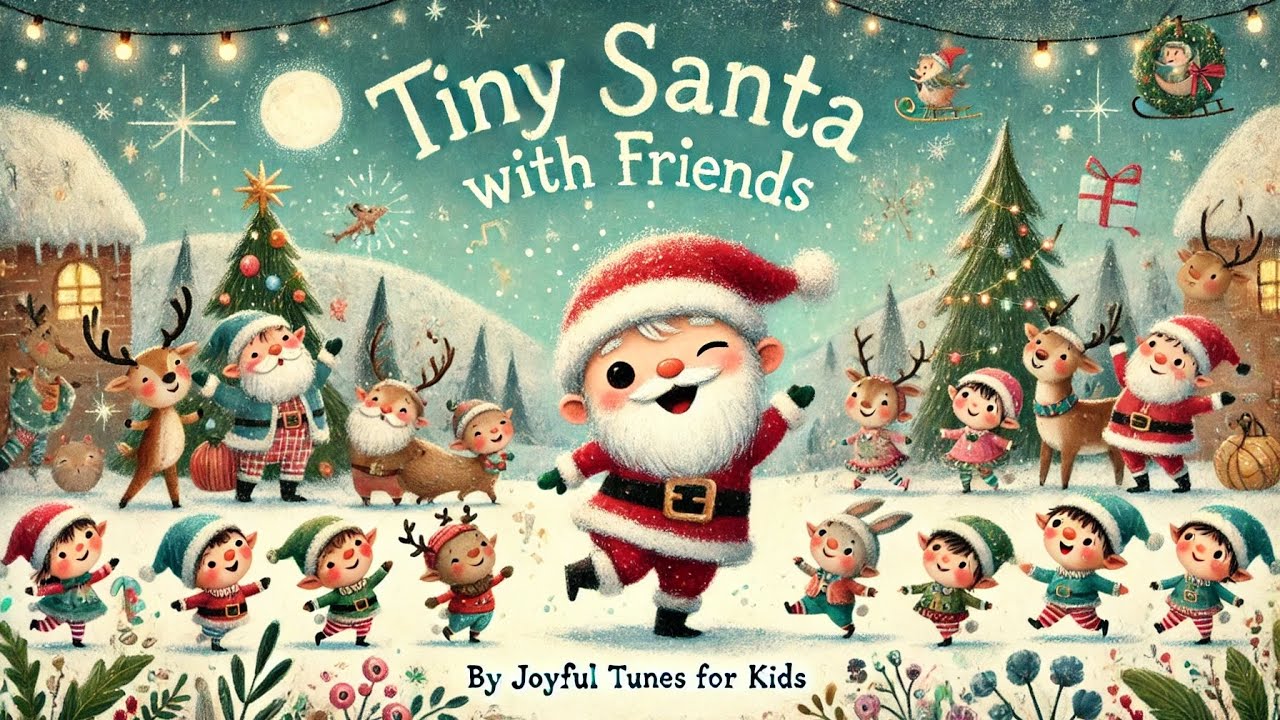 🎄 Tiny Santa with Friends! The Ultimate Kids’ Christmas Song 🎶 🎄 ...