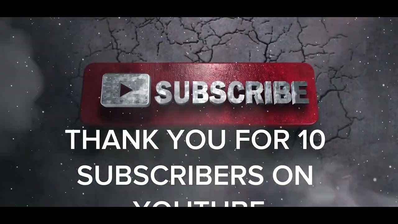 Thank you for 10 subscribers ️ 🙏 - YouTube