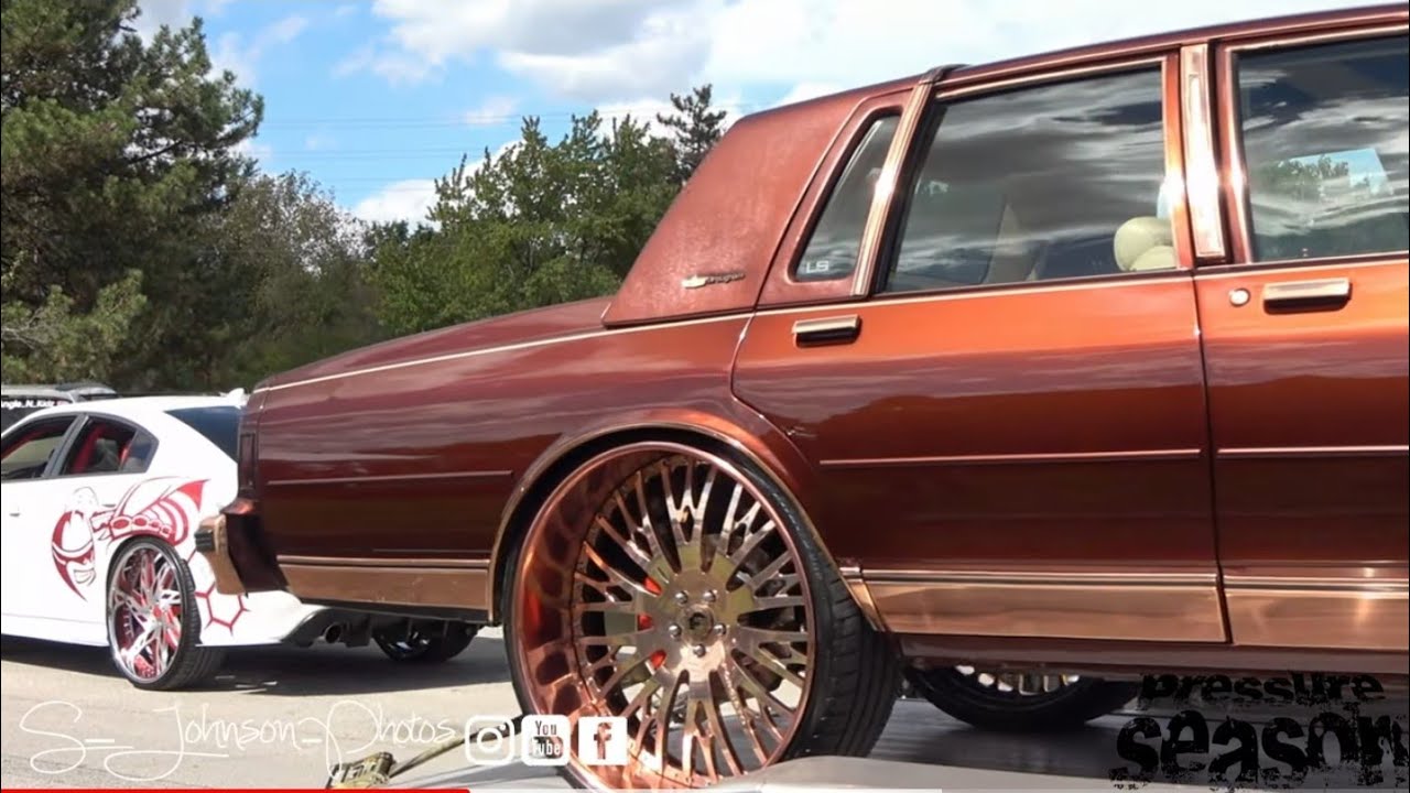 Chevy Caprice Classic on rose gold forgiato wheels - YouTube