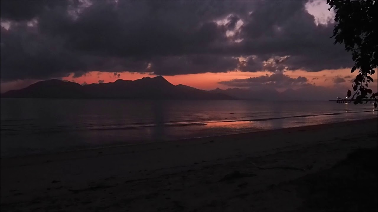 Sunrise over Cardwell, Queensland - YouTube
