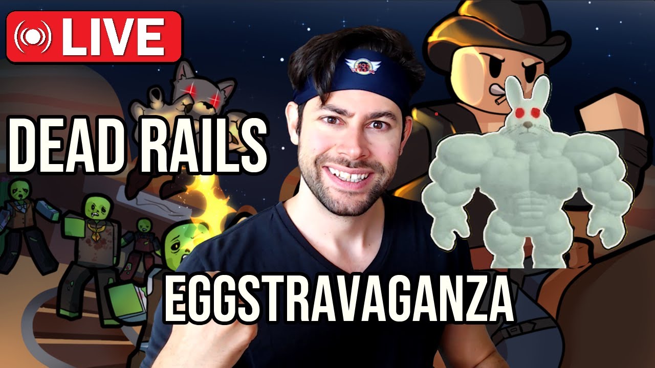 🔴[LIVE] ROBLOX DEAD RAILS EGGSTRAVAGANZA CHALLENGES with viewers # ...