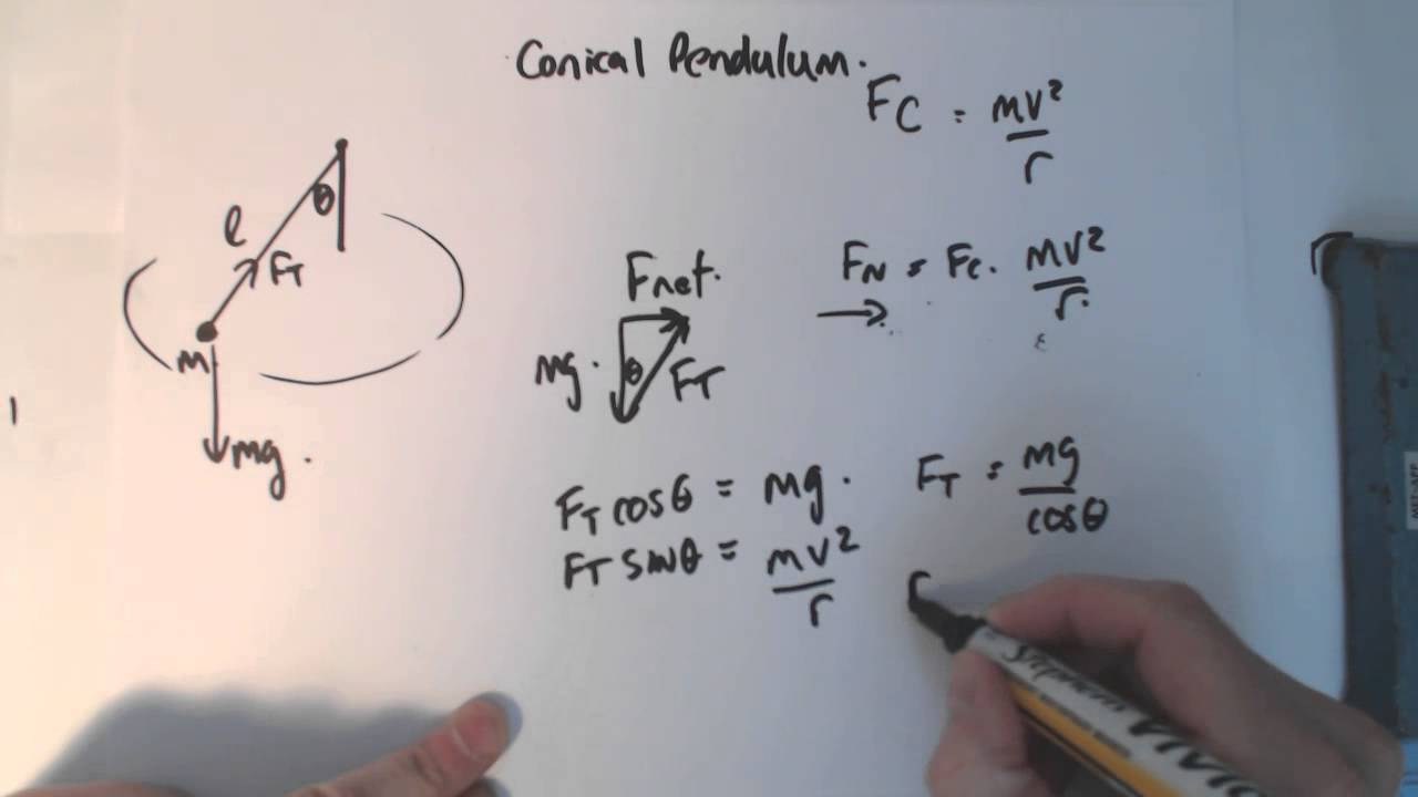 10 circular motion 1 conical pendulum - YouTube