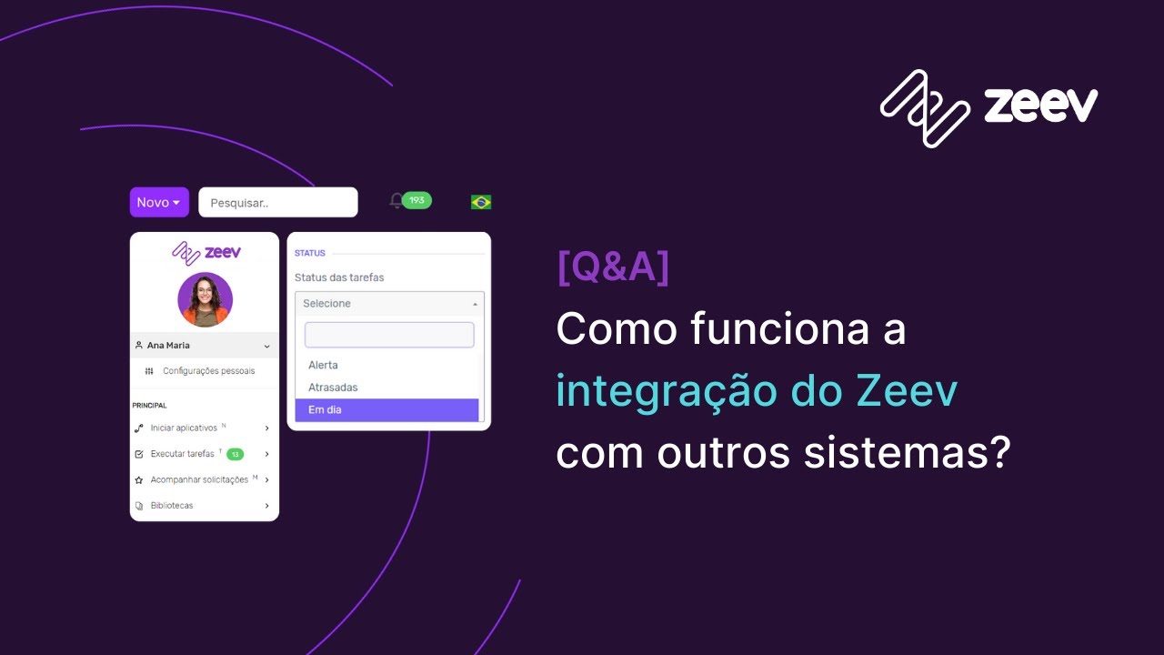 Q&A | Como funciona a integração do Zeev com outros sistemas? - YouTube